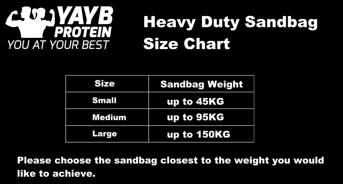 Heavy Duty Triple Layer Sandbag for Strongman (upto 150KG) – yaybprotein
